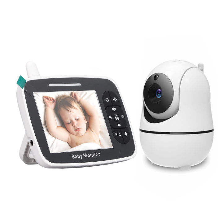Video Infant Monitor Dmicrophone Wireless Video Baby Monitor 100‑240V ...