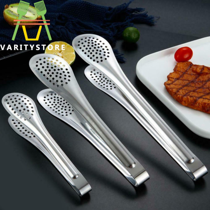 【Varitystore】Kitchen Tongs Salad Tongs BBQ Tongs Heavy Duty Serving ...