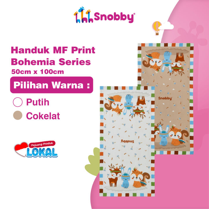 Snobby Baby Handuk MF Print Bohemia Series 50 X 100 SBH6203 SBH6204 ...