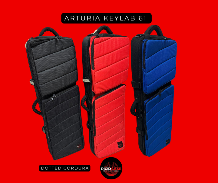 ARTURIA KEYLAB ESSENTIAL 61 MK3 KEYBOARD PIANO CONTROLLER BACKPACK ...