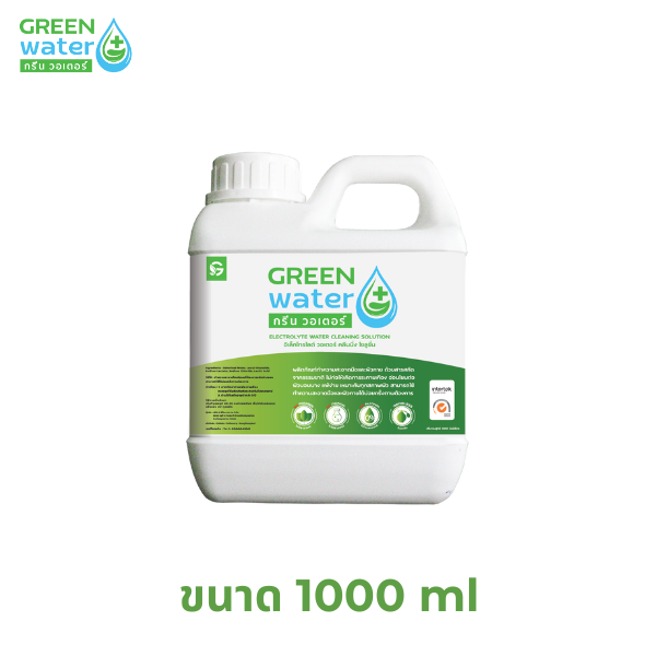 Green Water Electrolyte Water Cleaning Solution 1000 ml ผลิตภัณฑ์ทำความ ...
