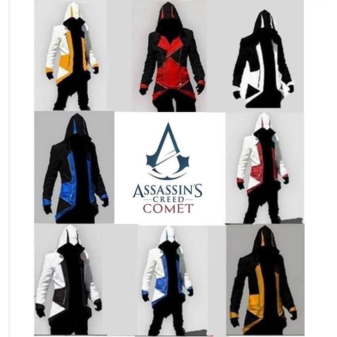 Assassin's Creed cosplay Hoodie Jacket Large Size costume conner coat ...