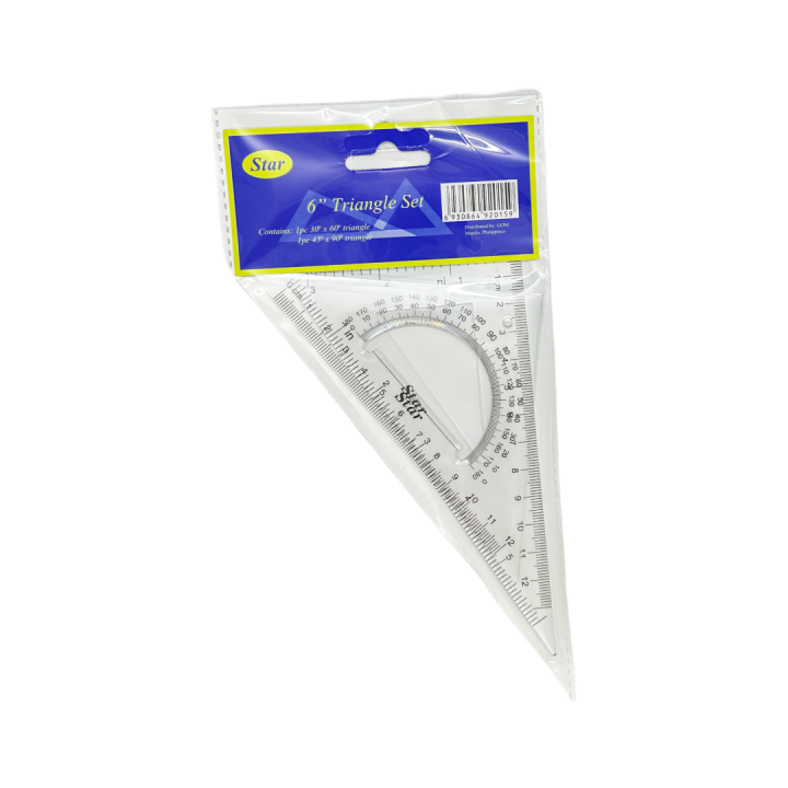 HBW Triangle Ruler Set #6 #8 #10 #12 | Lazada PH