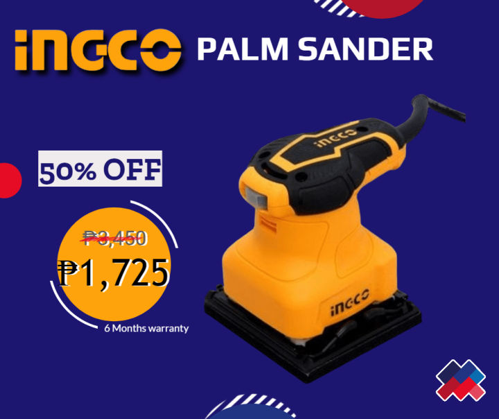 INGCO PALM SANDER | Lazada PH
