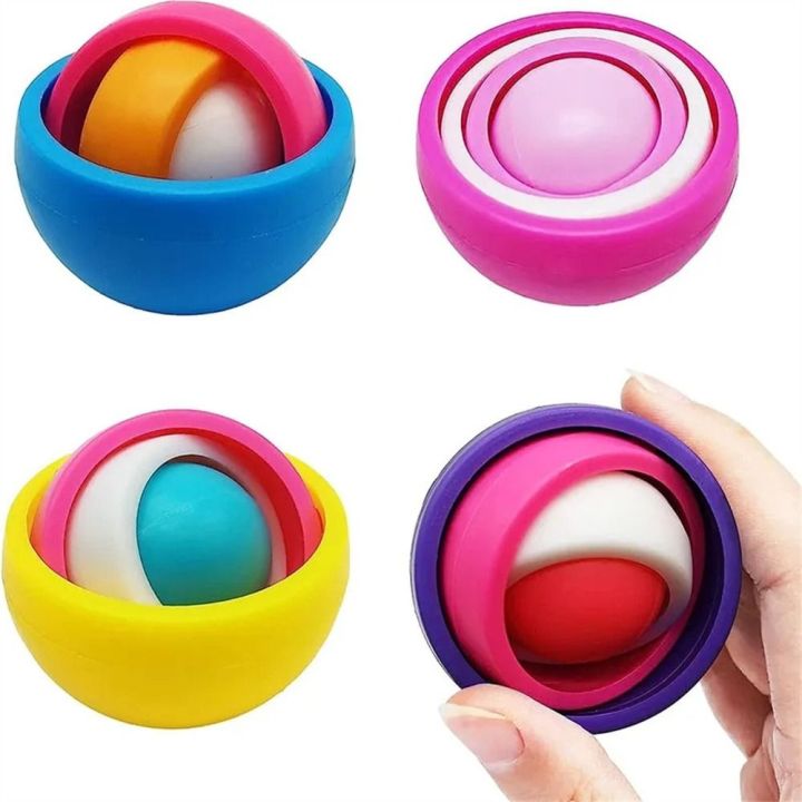 DOIFU Hand Spinner Gyroscope 3D Balls Sensory Toys Fidget Spinners Kids ...