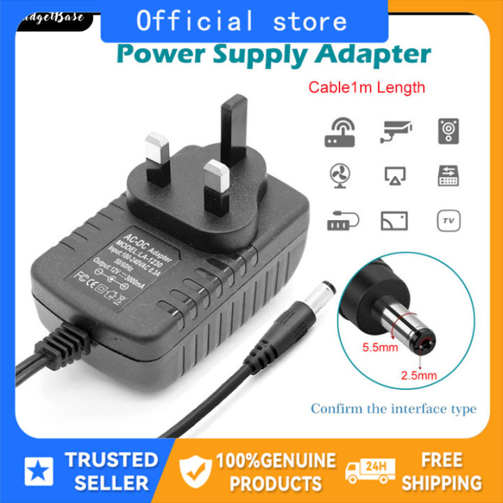 AC DC Power Adapter 12V2A 12V3A 5V2A 6V2A AC to DC 5.5mm Power Supply ...