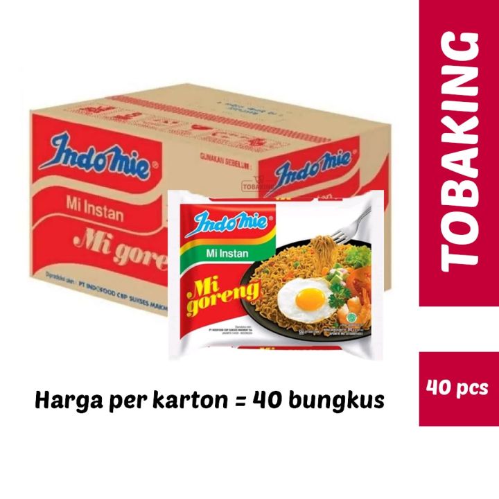 Indomie Goreng 1 Dus isi 40 / Indomie karton mie instan | Lazada Indonesia