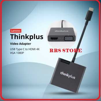 Lenovo Thinkplus Video Adapter USB Type C to HDMI 4K VGA 1080P Kabel ...