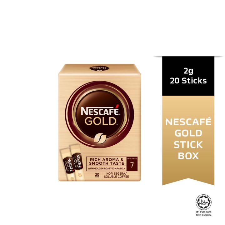 NESCAFÉ GOLD Stickbox 20stick x 2g | Lazada