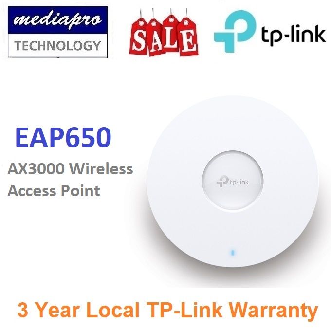 TP-Link eap650 ax3000 4x4 WiFi 6 wireless ceiling mount access point ...