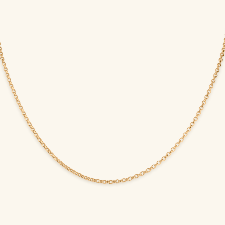 Foundry 14k Cable Chain Necklace Gold | Lazada PH