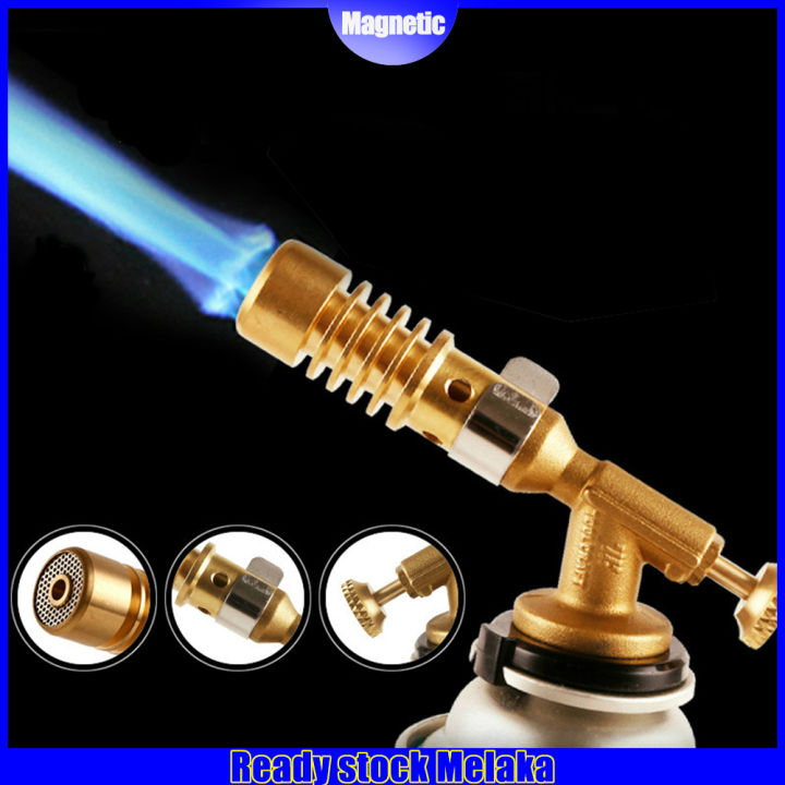 MULTI PURPOSE TORCH BUTANE GAS BURNER BARBECUE COOKING BAKING FLAME GUN ...