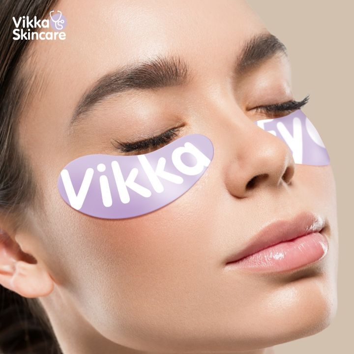 VIKKASKINCARE Vikka's Reusable Under Eye Masks 100%Medical grade Plumps ...