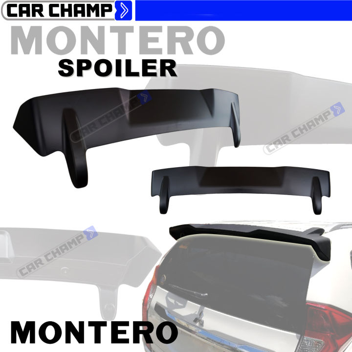 Mitsubishi Montero 2020 to 2024 OEM Spoiler MATTE BLACK 2021 2022 ( Car ...