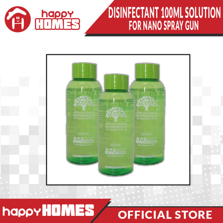 HappyHome Disinfectant 100ml Solution for Nano Spray Gun 1 PS | Lazada PH