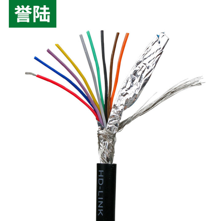 9-core shielded wire DB9 connecting wire RS232 serial wire 9C+1 data ...