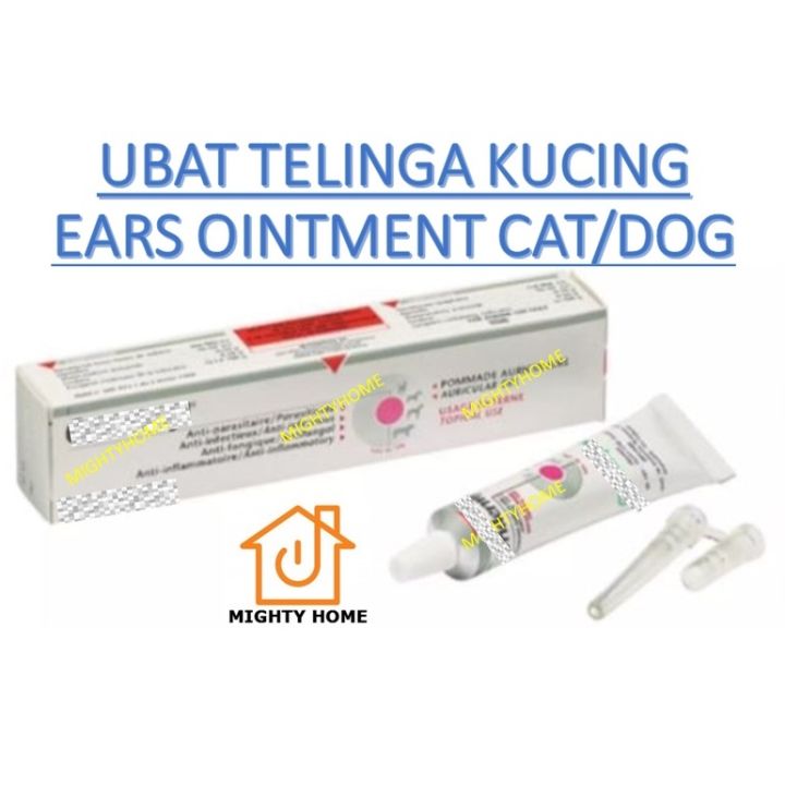 ♙EXP 022024 - Ear Ointment Ubat Telinga Kucing Cat Dog ORIDERMYL OTITIS ...