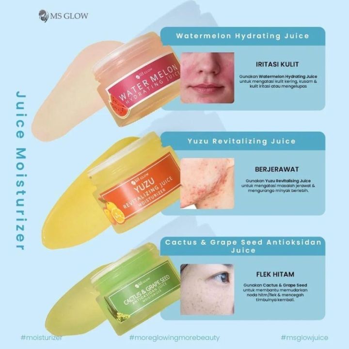 MS GLOW - HYDRATING MOISTURIZER JUICE | Lazada Indonesia
