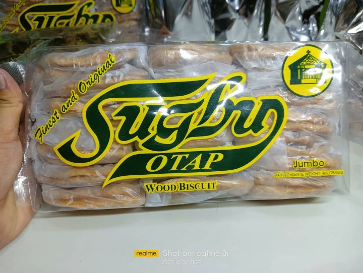 Cebu's Finest And Original SUGBU OTAP wood biscuit JUMBO 400 GRAMS and ...