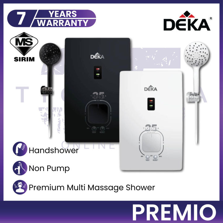 [NEW ARRIVAL] DEKA Water Heater DEKA PREMIO Non Pump Without Pump ...