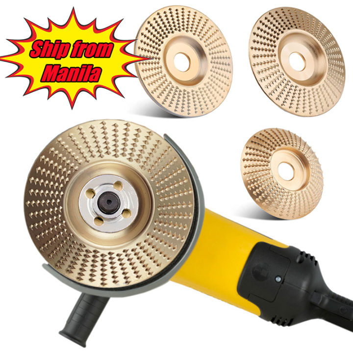 【COD + local seller】Wood Carving Disc for Angle Grinder Wood Shaping ...