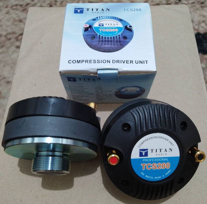Titan Audio Tweeter Tcs200 200Watts Compression Driver Unit 1pc per ...