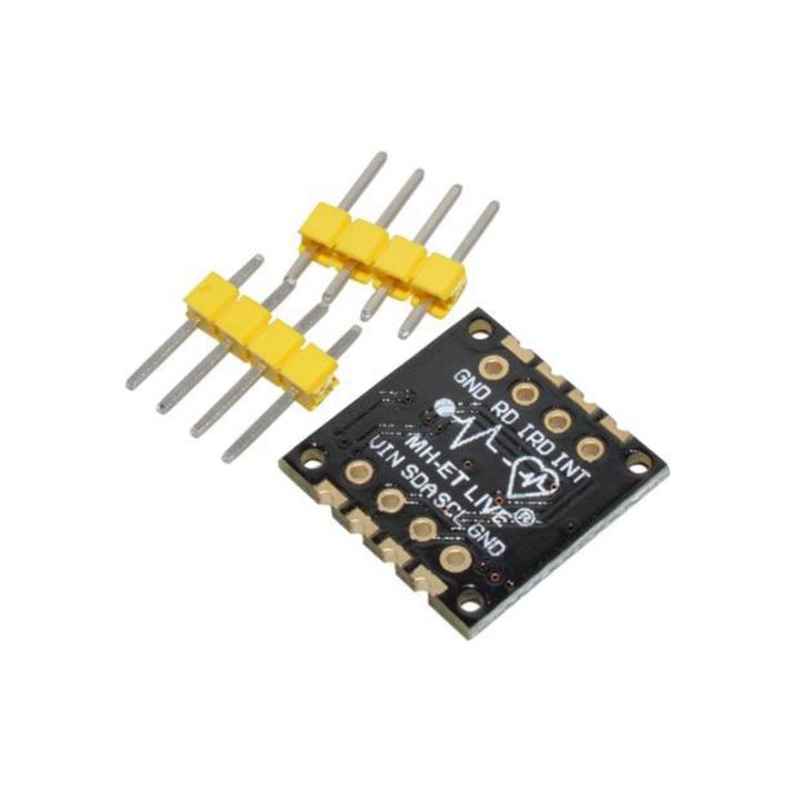 1 Piece MAX30100 Heart Rate Sensor Module Puls Detection Blood Oxygen ...