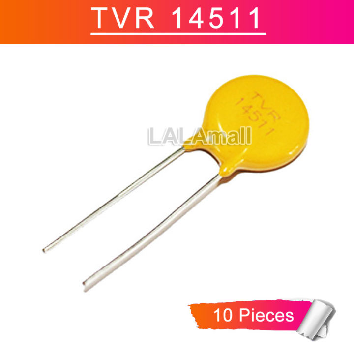 10Pcs Varistor TVR 14511 TVR14511 TVR14511KSY 510V เส้นผ่านศูนย์กลาง14 ...