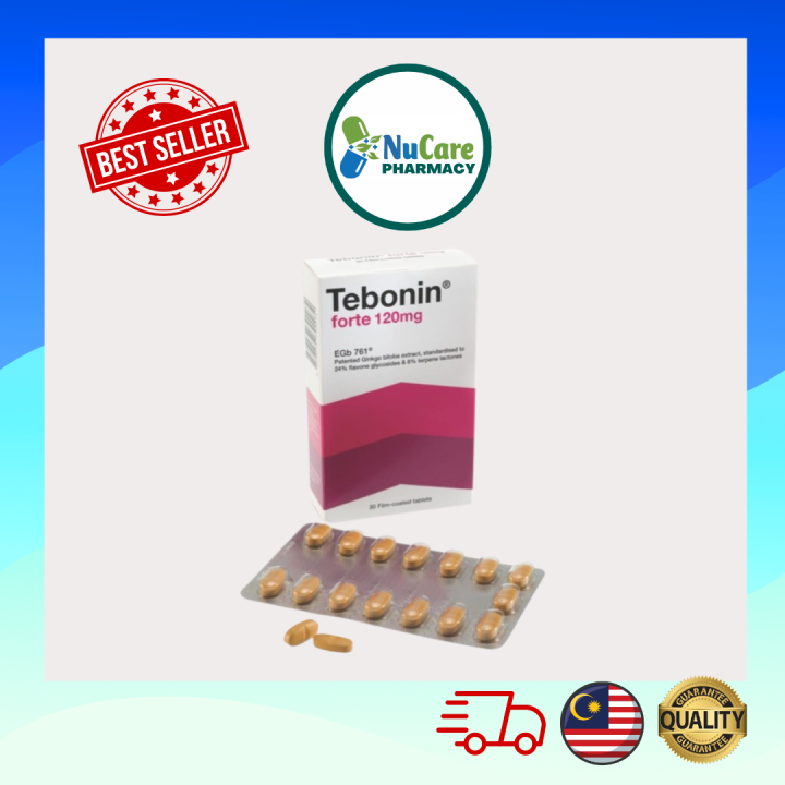 TEBONIN FORTE TABLET 120MG 15'S | Lazada
