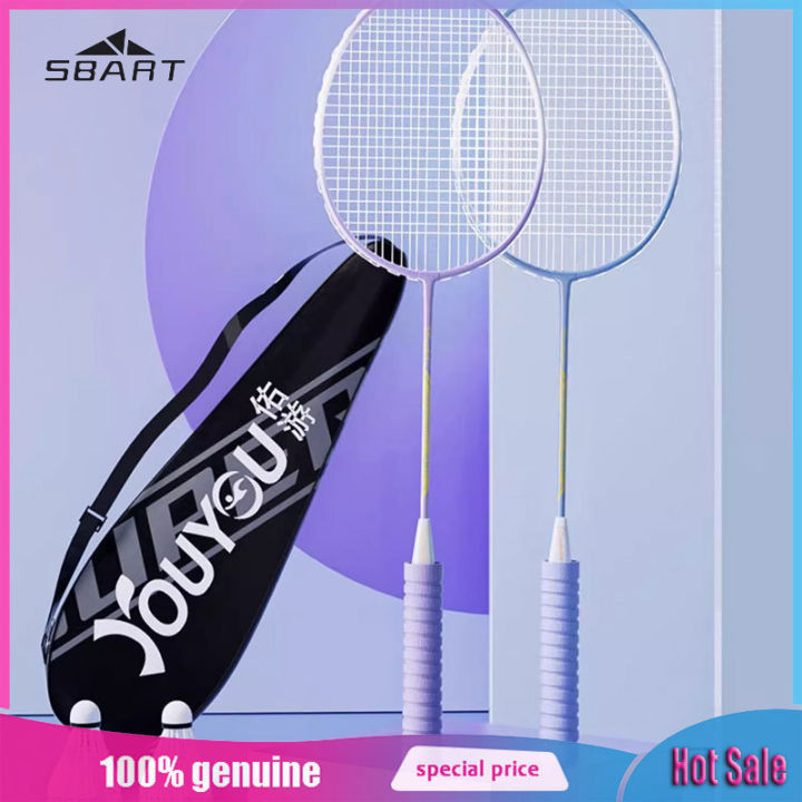 SBART VỢT CẦU LÔNG mới chính hãng nhẹ hợp kim hai vợt bền và bền Bộ vợt tấn công | Lazada.vn