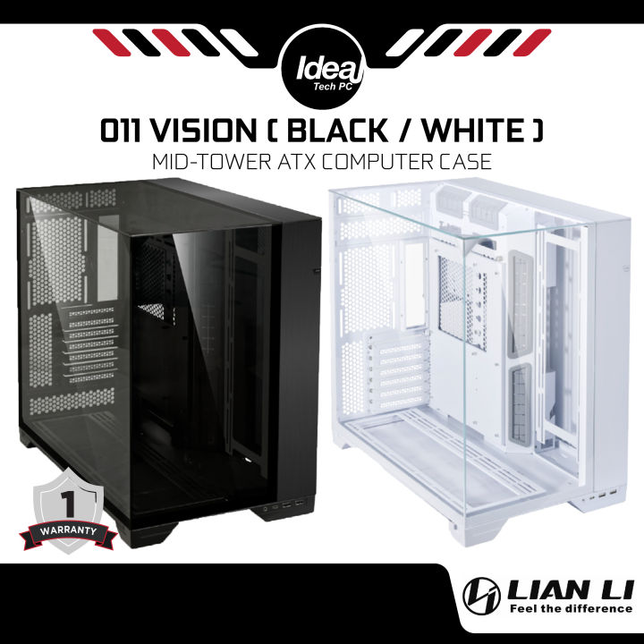 LIAN LI 011 VISION | Black / White | Aluminum | Steel | Tempered Glass ...