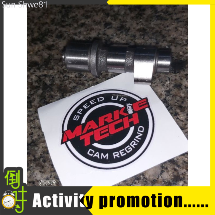 MARKIETECH REGRIND CAMSHAFT MIO STOCK HEAD BIGVALVE ROLLER TYPE TOURING ...