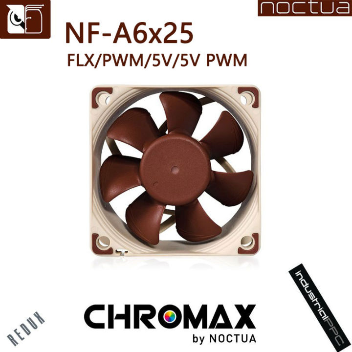 Noctua NF-A6X25 60X60X25Mm 12V/5V 3pin/4pin PWM Nhiệt Độ Thông Minh ...
