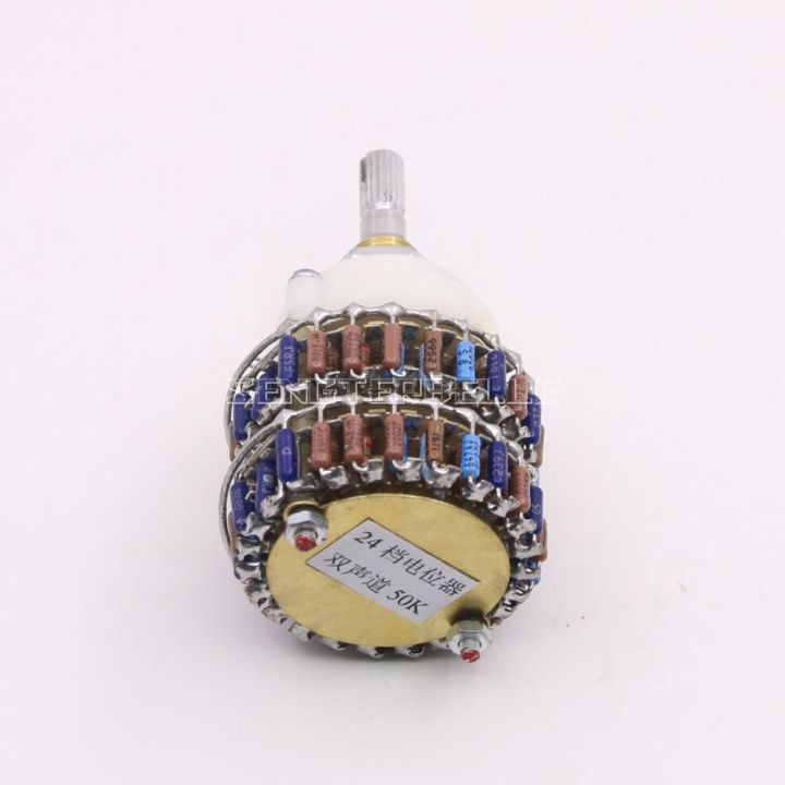 4 × 24 Steps Ladder Type Volume Control Potentiometer 10K 50K 100K 250K ...