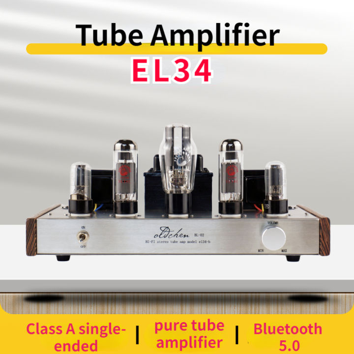 El34 Vacuum Tube Power Amplifier High-fidelity Audio High-power 10w ...