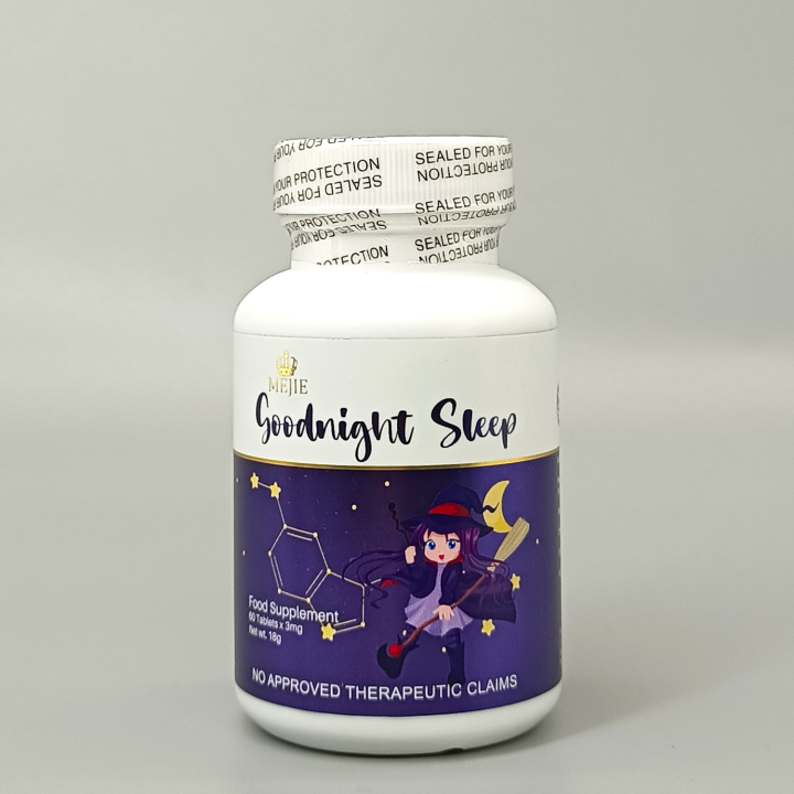 MEJIE Good Night Sleep Melatonin 3g 60 Tablets Sleep Aid | Lazada PH