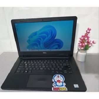 LAPTOP DELL black mate 14 inch inspiron 14-3467 intel core i5 7200U cpu windows 11 ram 8gb hdd ...