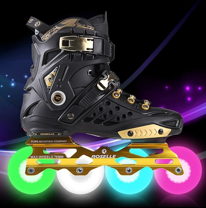 professional 35-46 street urban inline skates adult man women beginner ...