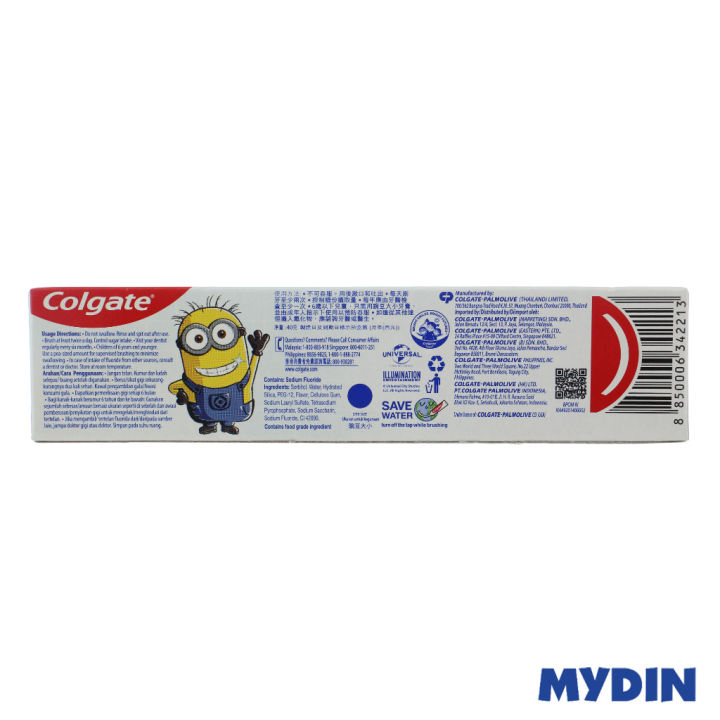 Colgate Kids Toothpaste (40g) - Minions | Lazada