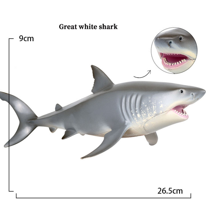 MONSTER Simulation of Marine Life Underwater World Shark Model Tiger ...