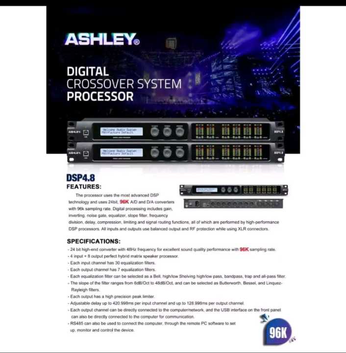 DLMS MANAGEMENT ASHLEY DSP 4.8 DSP48 DSP 48 ORIGINAL 4 IN 8 OUT DSP4.8 ...
