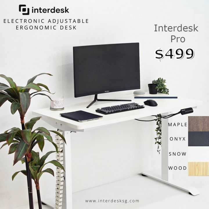 Interdesk Pro Adjustable Table | Lazada Singapore