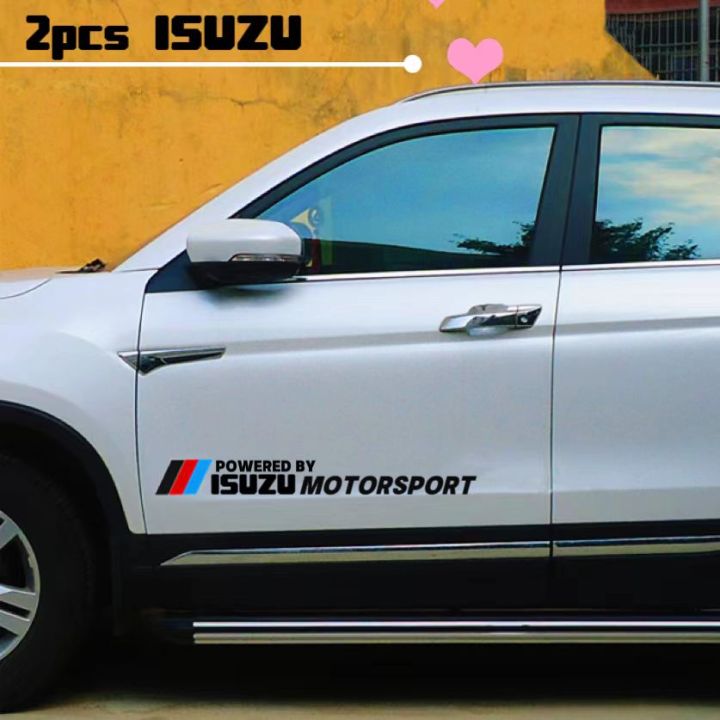 2PCS ISUZU Body Sticker ISUZU Car Decoration | Lazada PH