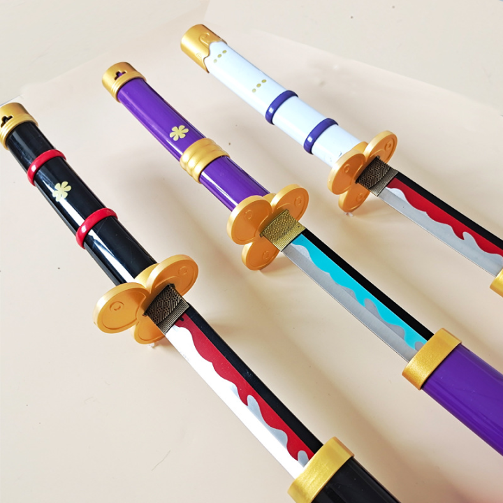 [TWOS] 80cm Katana Sword Wooden Anime Sword Demon Slayer Sandai Kitetsu ...