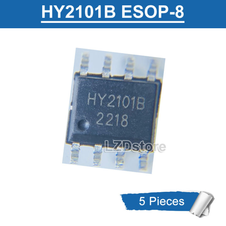 5pcs HY2101B ESOP8 HY 2101 2101B HY2101 ESOP-8 SMD 30W Class-F Audio Amplifier Chip IC new ...