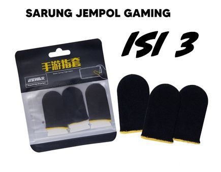 ISI 3 !! Sarung Tangan Jempol Main Game Smartphone Anti Basah Anti ...