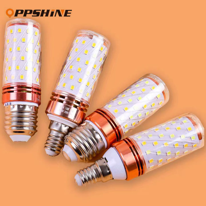 E14 E27 LED 12วัตต์16วัตต์18วัตต์ความสว่างสูงหลอดไฟ AC 220V หลอดไฟหลอดข้าวโพด | Lazada.co.th