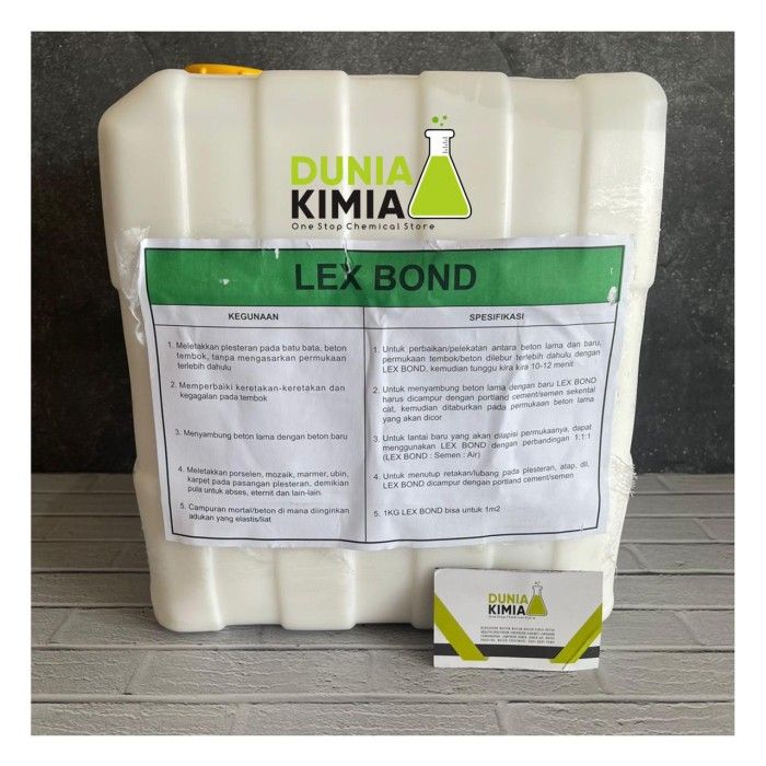 Latex Bond - Lem Beton - Calbond - Perekat Beton Lama dan baru 20kg ...