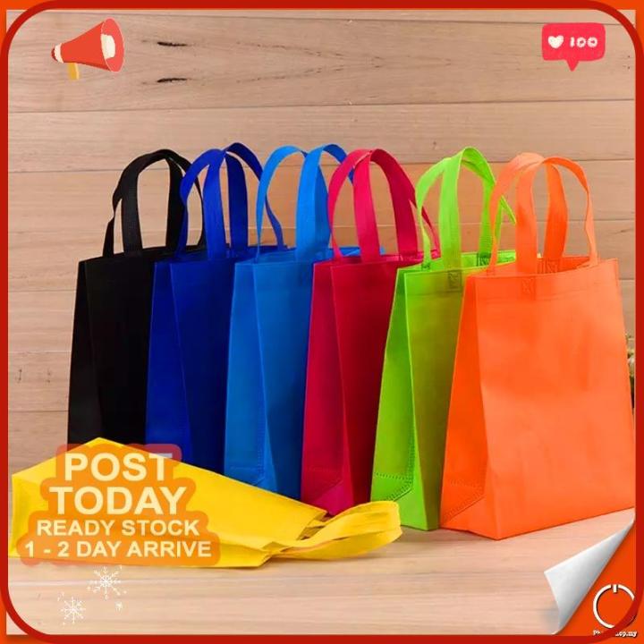 ⭐LOW PRICE⭐ A4 Size Plain Non Woven Bag Beg Go Green Shopping Groceries ...