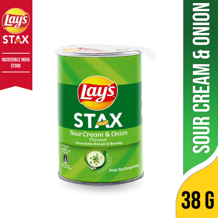 Lay's Stax Sour Cream & Onion 38g Single | Lazada PH